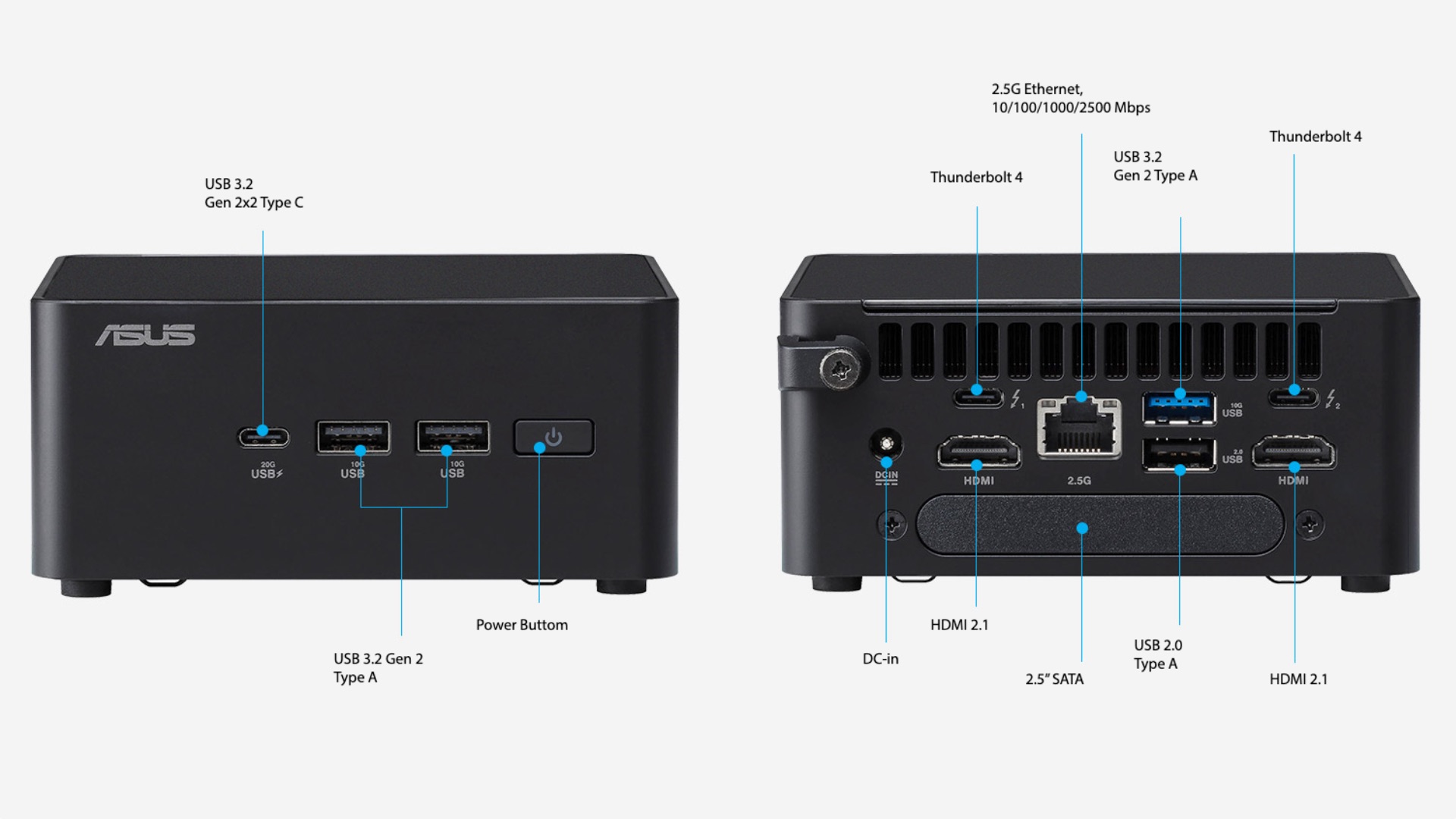 NUC Vertical Stand ElecGear Vertical Stand For Intel NUC Mini PC ...