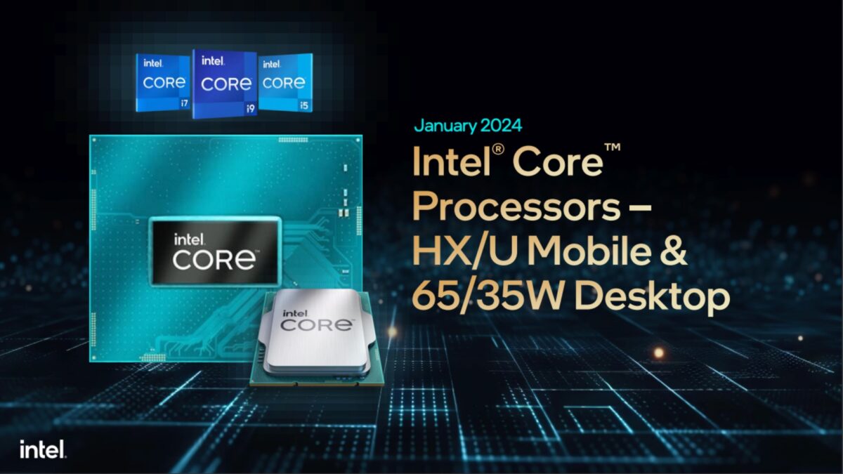 Intel announces refreshed Raptor Lake CPUs (14th Gen and Series 1) for ...