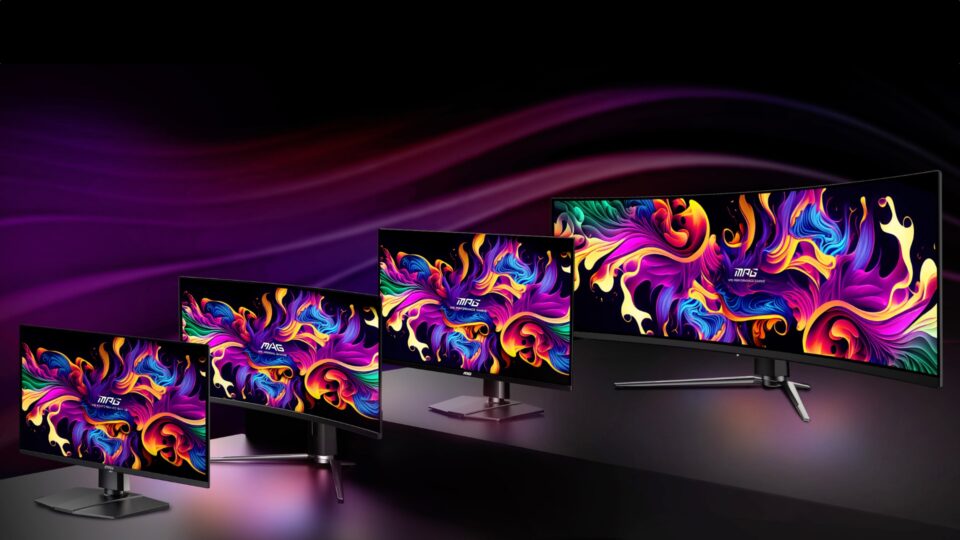 Six new MSI QD-OLED gaming monitors showcased at CES 2024 - SamMobile