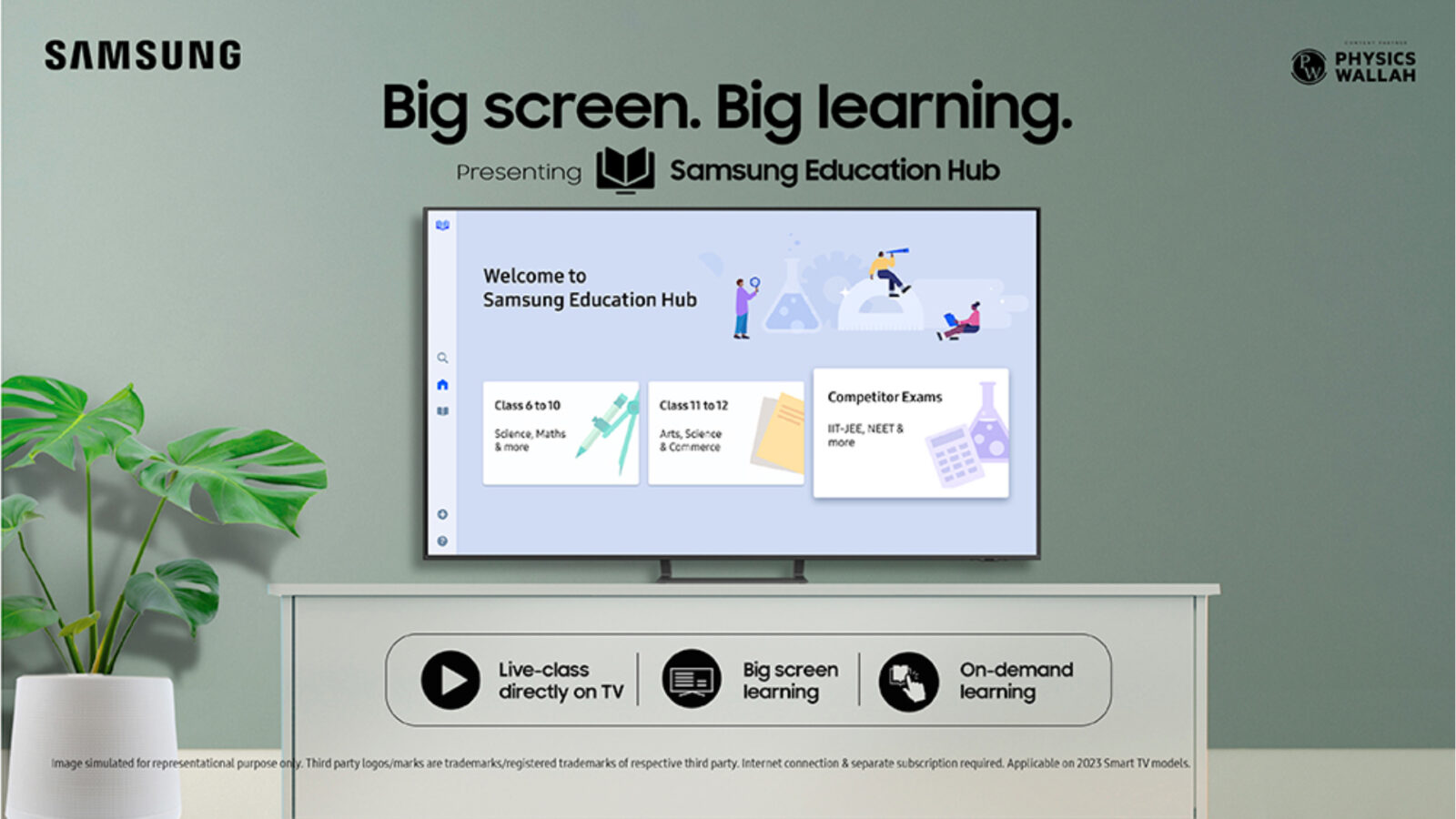 Samsung Education Hub for smart TVs brings online education for Indian ...