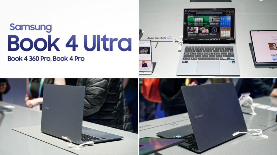 Check Samsung Galaxy Book 4 Pro, Book 4 Ultra laptop in our hands-on ...