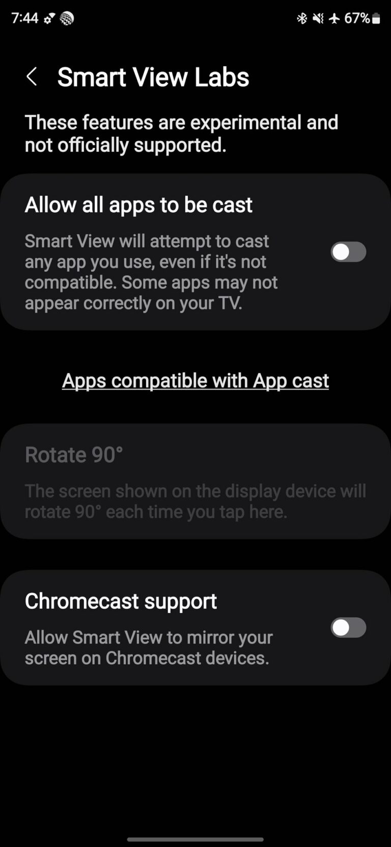 Samsung's One UI 6.1 brings back Chromecast support to Smart View ...