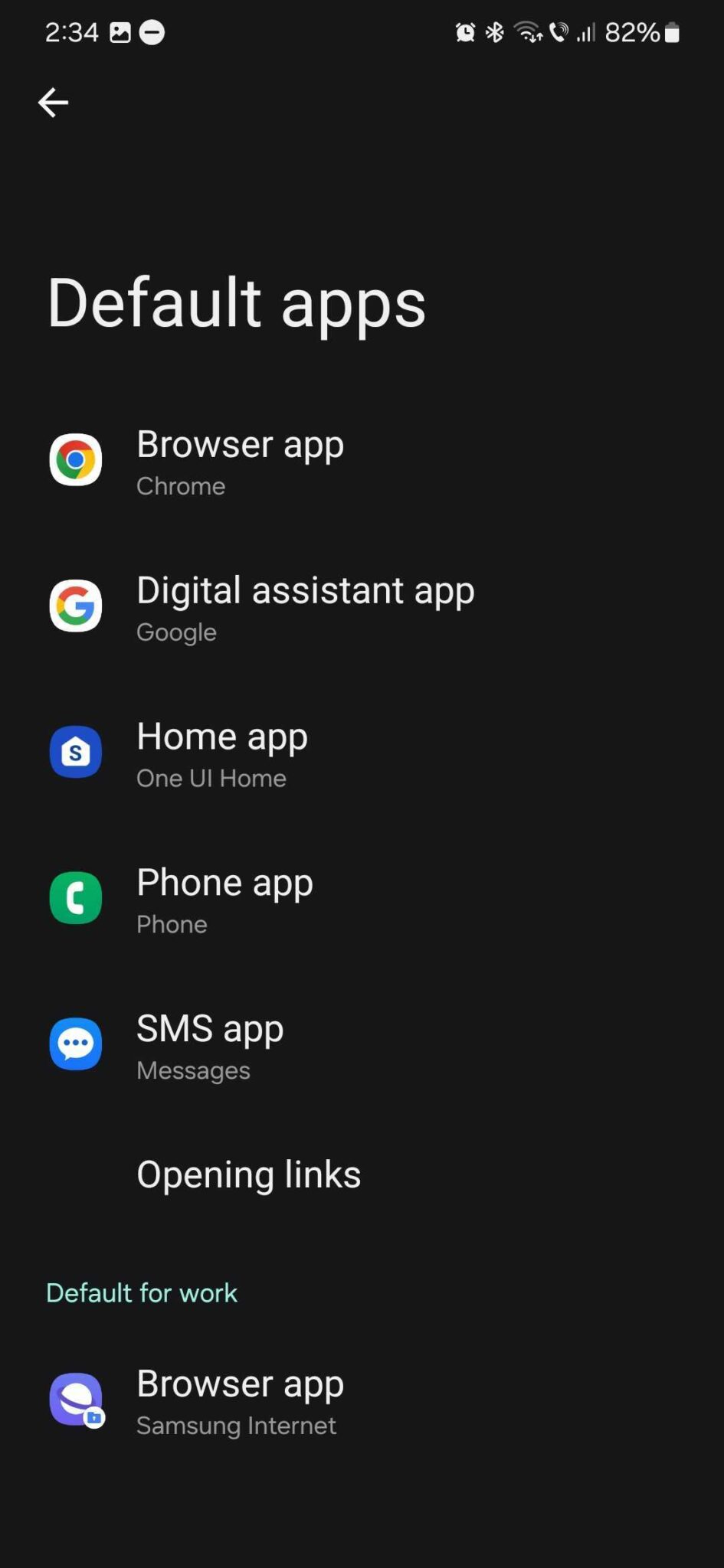 Choose your favorite default apps in Samsung's One UI - SamMobile