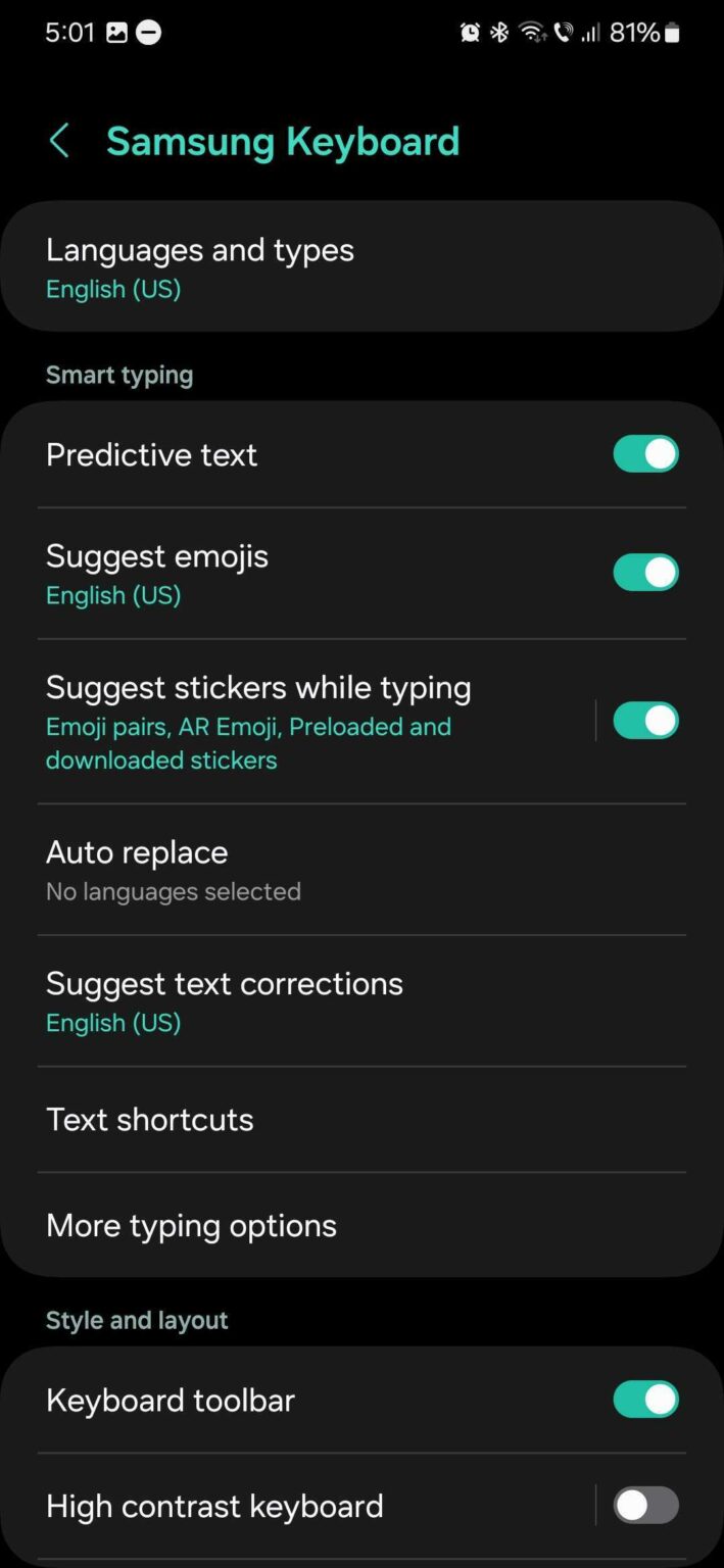 Create and manage your Samsung Keyboard text shortcuts - SamMobile