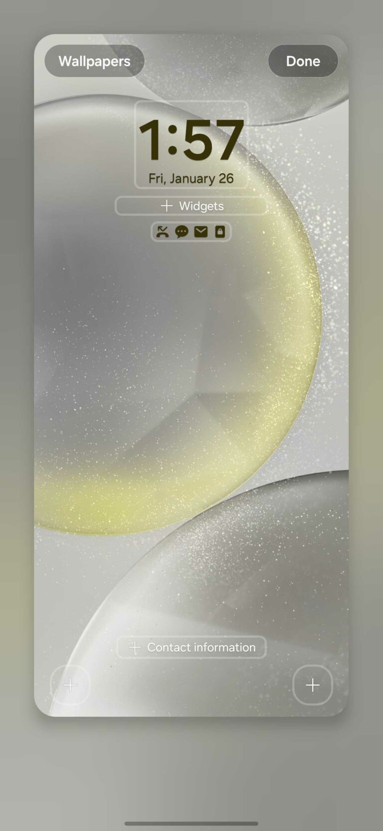 Customize the Galaxy S24 lock screen in One UI 6.1 - SamMobile