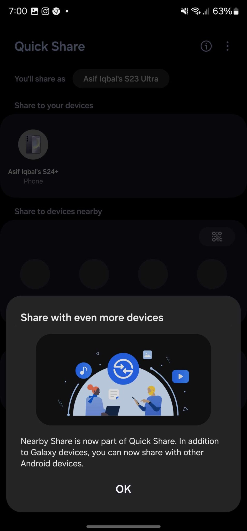 New Quick Share is rolling out to all Samsung phones and tablets ...