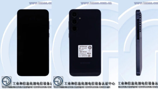 Samsung Galaxy A55 live images reveal triple-camera setup, Key Island ...