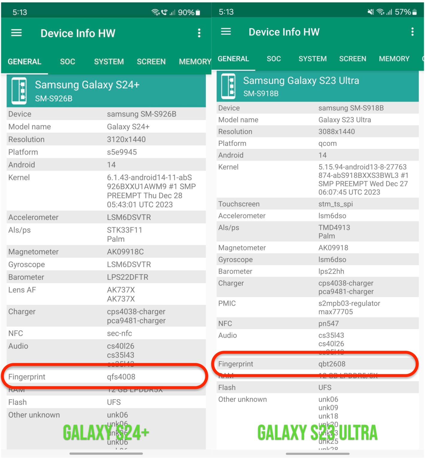 Samsung Galaxy S24 uses a newer and faster fingerprint reader - SamMobile