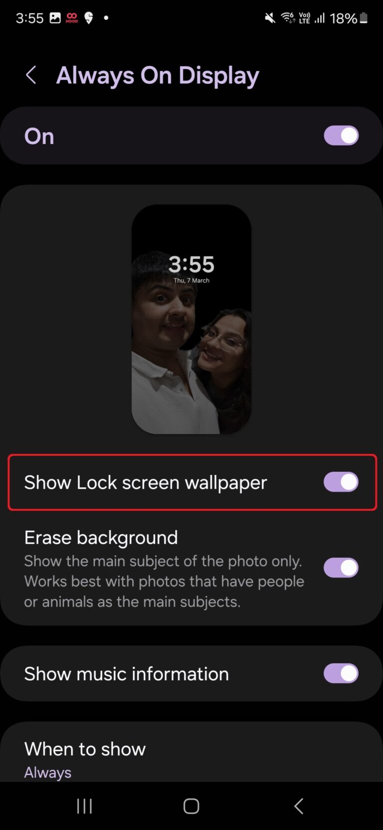 Galaxy S24 Always On Display wallpaper: Important thing to know - SamMobile