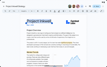 Using Google Docs, Slides, Sheets on Samsung tablets gets better ...