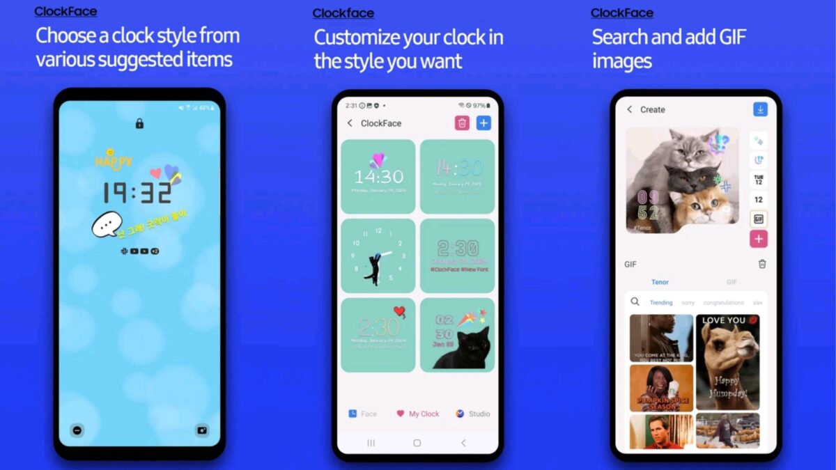 Good Lock's ClockFace module now offers more customization - SamMobile