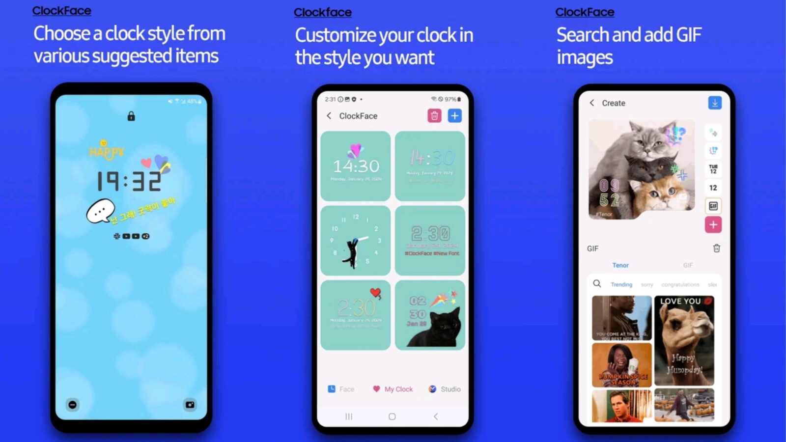 Good Lock's ClockFace module now offers more customization - SamMobile