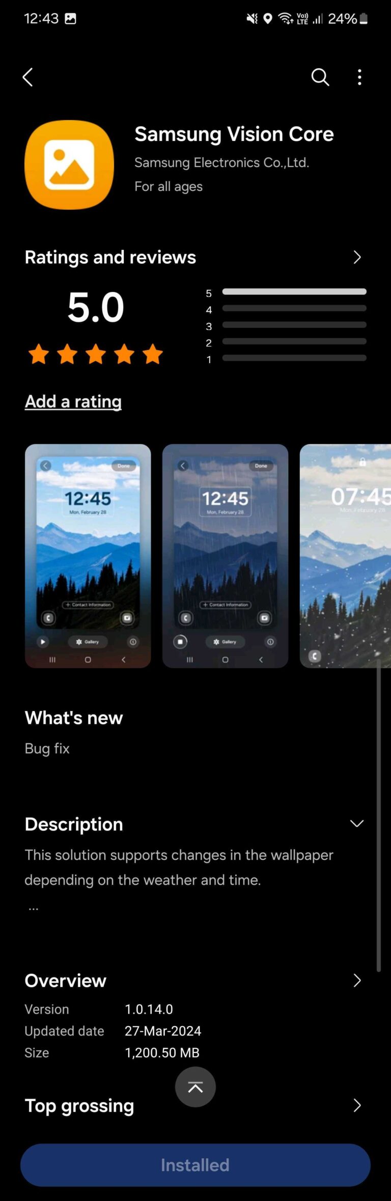 Samsung Galaxy S24 gets improved lock screen wallpaper effects with ...