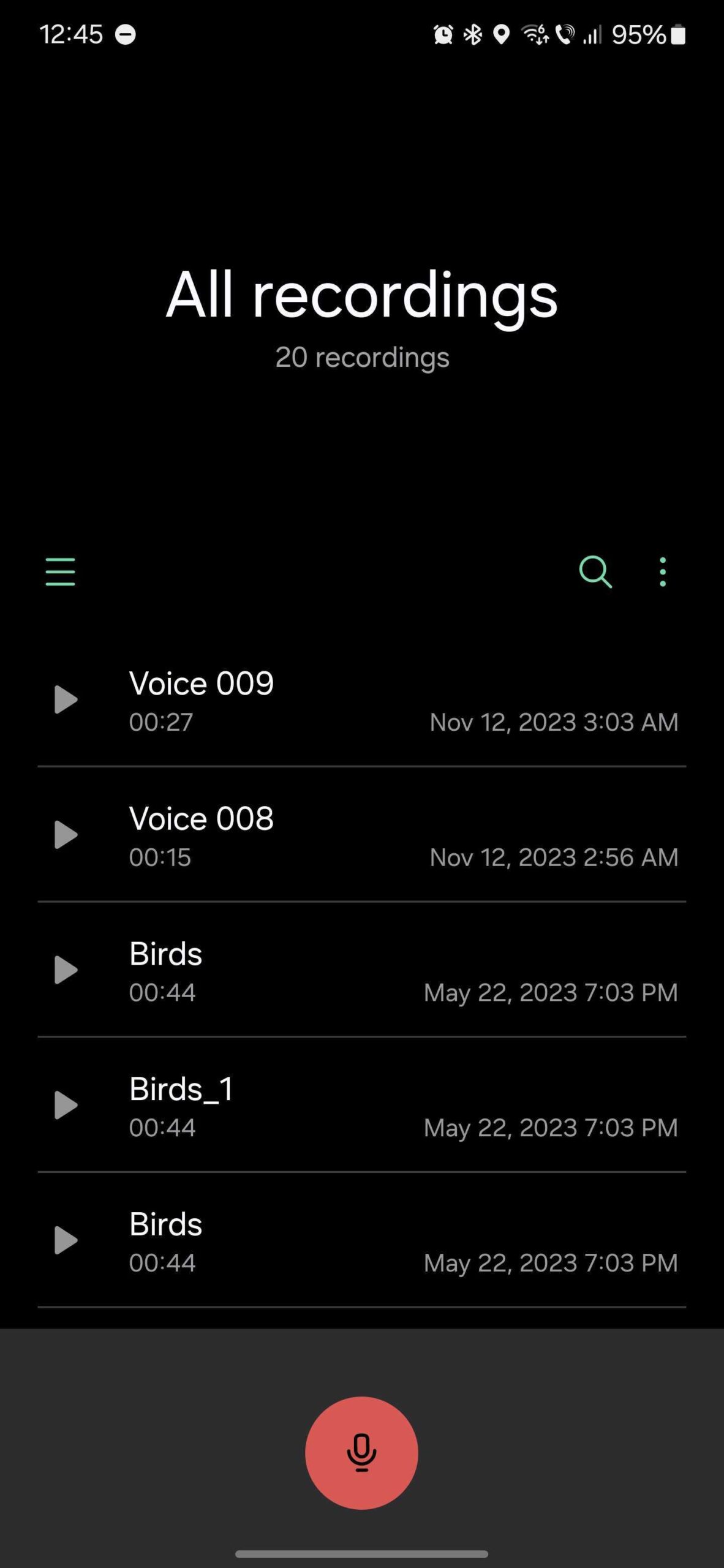Galaxy S24's One UI 6.1 messed up the Voice Recorder app UI - SamMobile