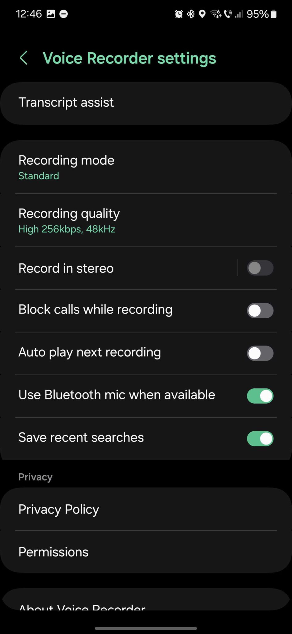 Galaxy S24's One UI 6.1 messed up the Voice Recorder app UI - SamMobile