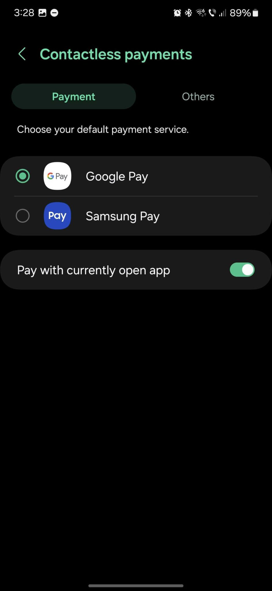 Change your Galaxy phone's default mobile payment option - SamMobile