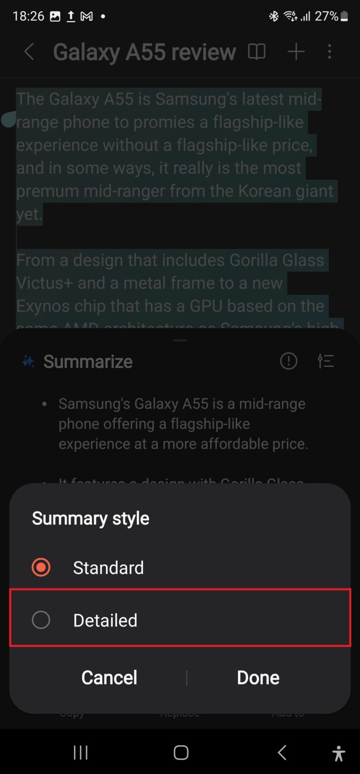 Galaxy AI: Better your note-taking game with Samsung Note Assist ...