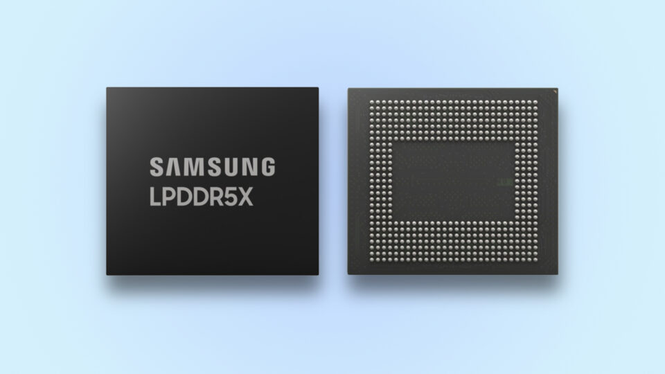 Samsung unveils world's first 10.7Gbps LPDDR5X DRAM chip, designed for ...