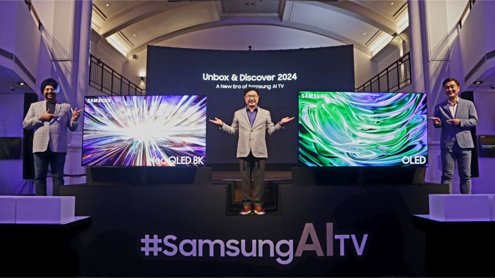 Samsung launches 2024 Neo QLED and OLED TVs in India - SamMobile