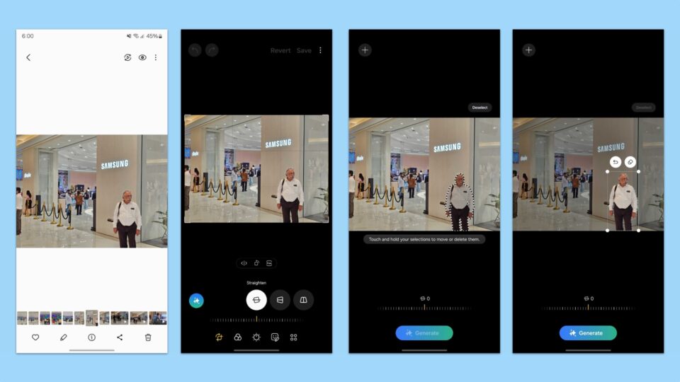 Samsung Galaxy AI Features: Generative Edit - SamMobile