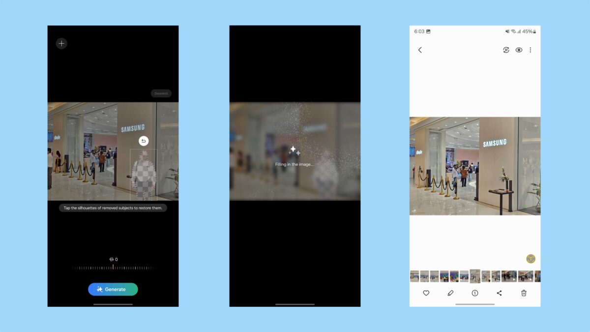 Samsung Galaxy AI Features: Generative Edit - SamMobile