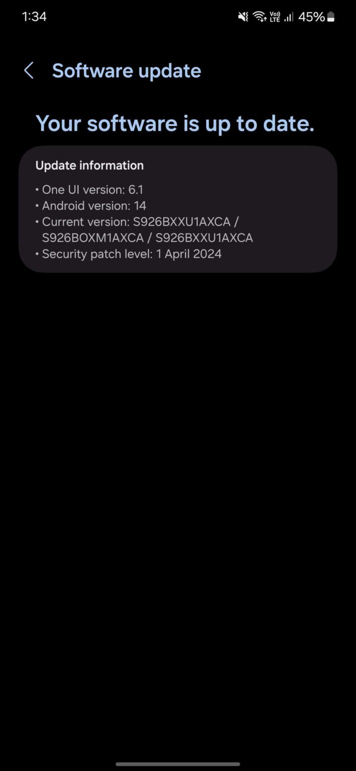 A software update arrives for... Software Update app on Samsung phones ...