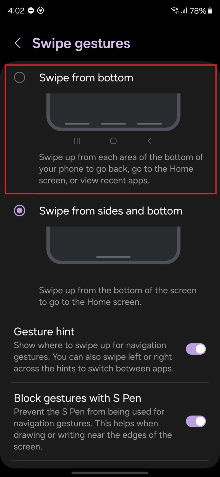 How to get Samsung navigation gestures back on One UI 6.1 - SamMobile