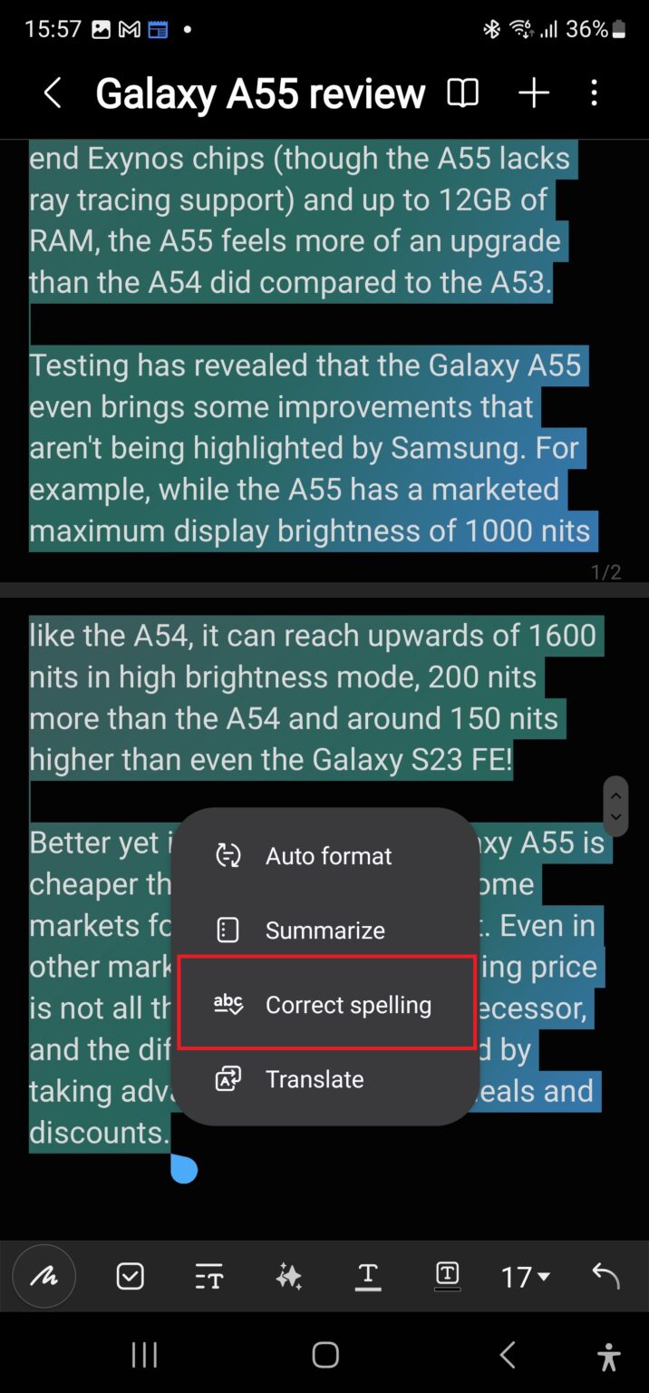 Galaxy AI: Better your note-taking game with Samsung Note Assist ...