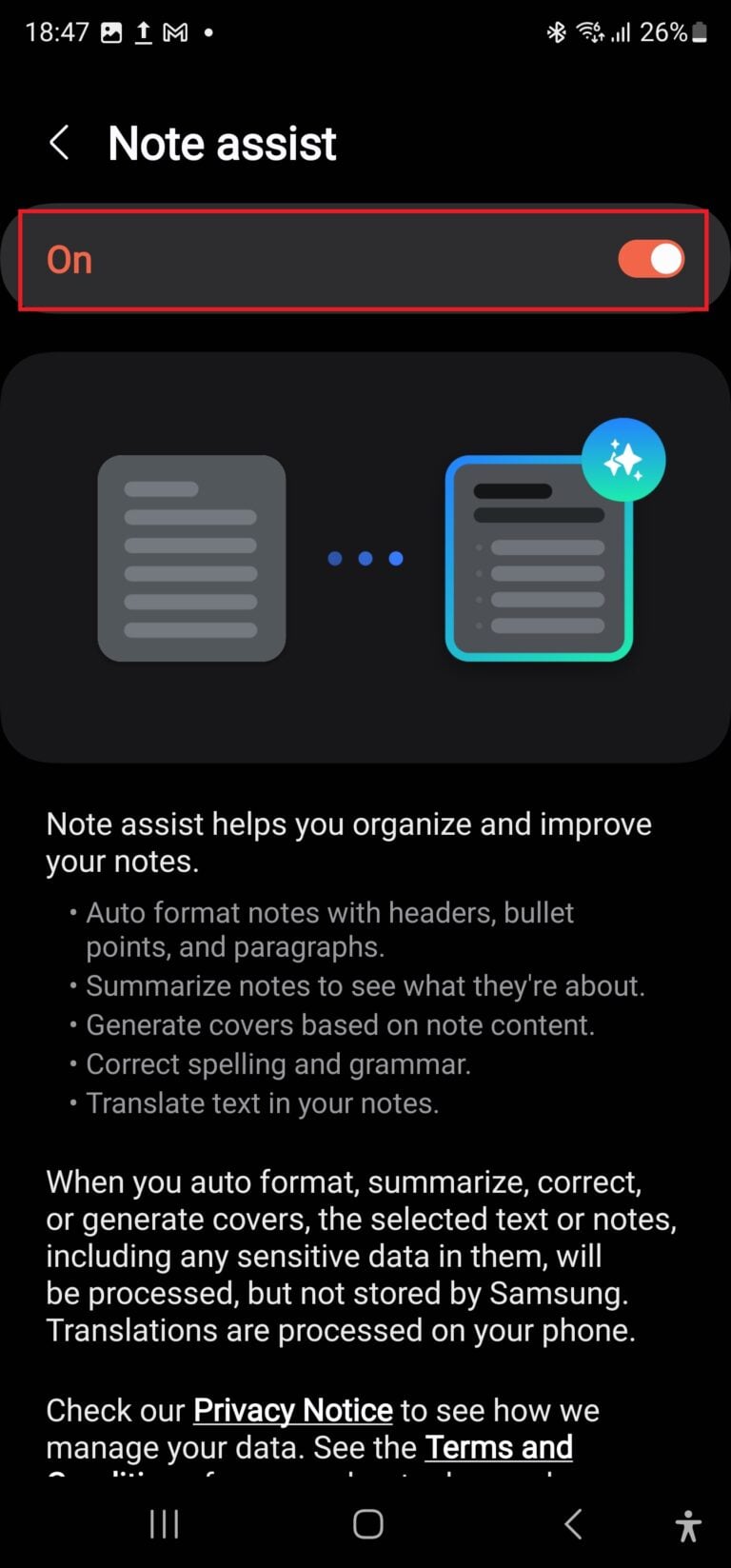 Galaxy AI: Better your note-taking game with Samsung Note Assist ...