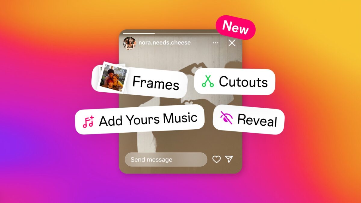 Instagram gets four new very cool stickers - SamMobile