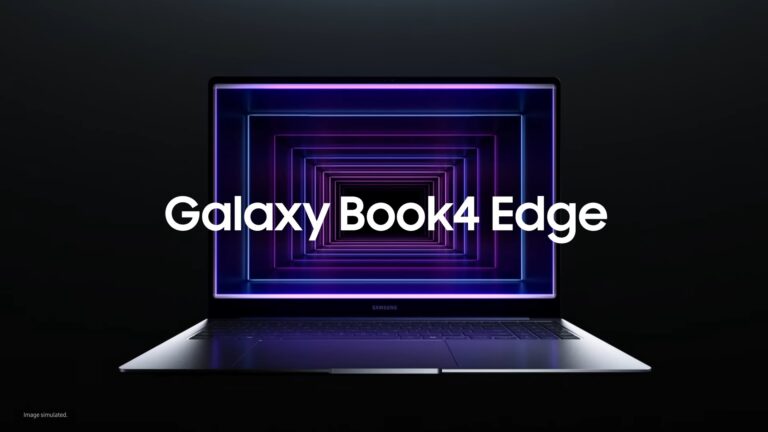 Galaxy Book 4 Edge official with monster Snapdragon X Elite chip ...