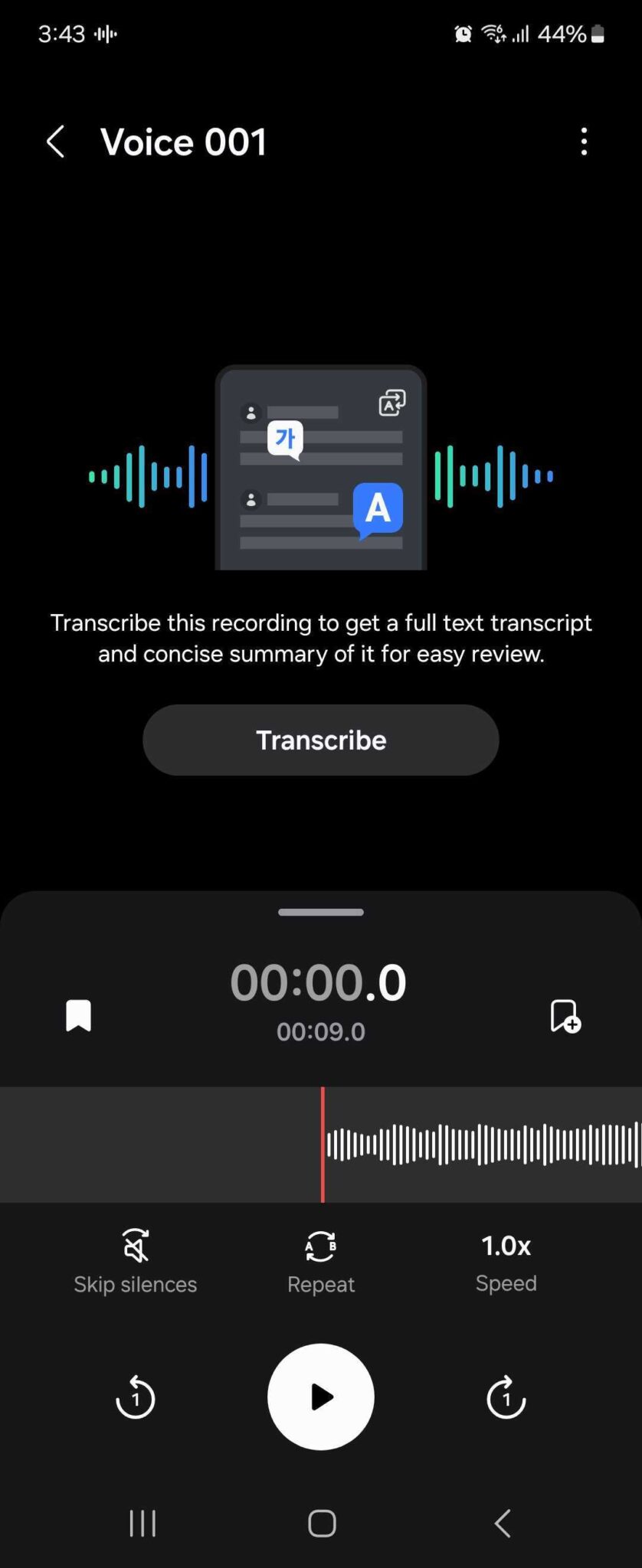 Samsung Galaxy AI Features: Transcript Assist - SamMobile