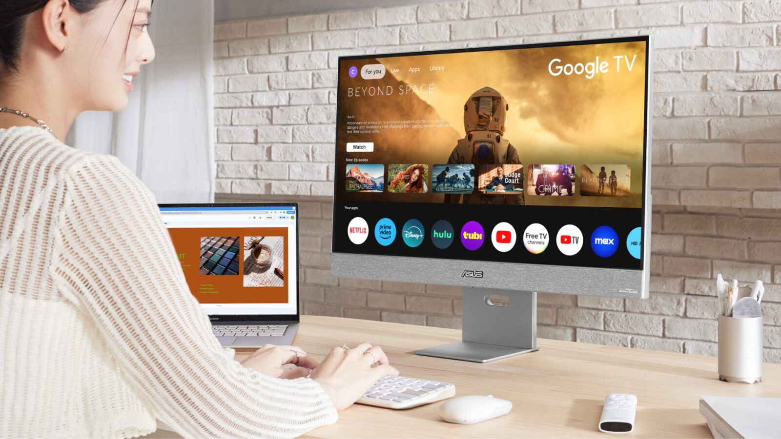 ASUS smart monitor runs Google TV OS, competes with Samsung - SamMobile