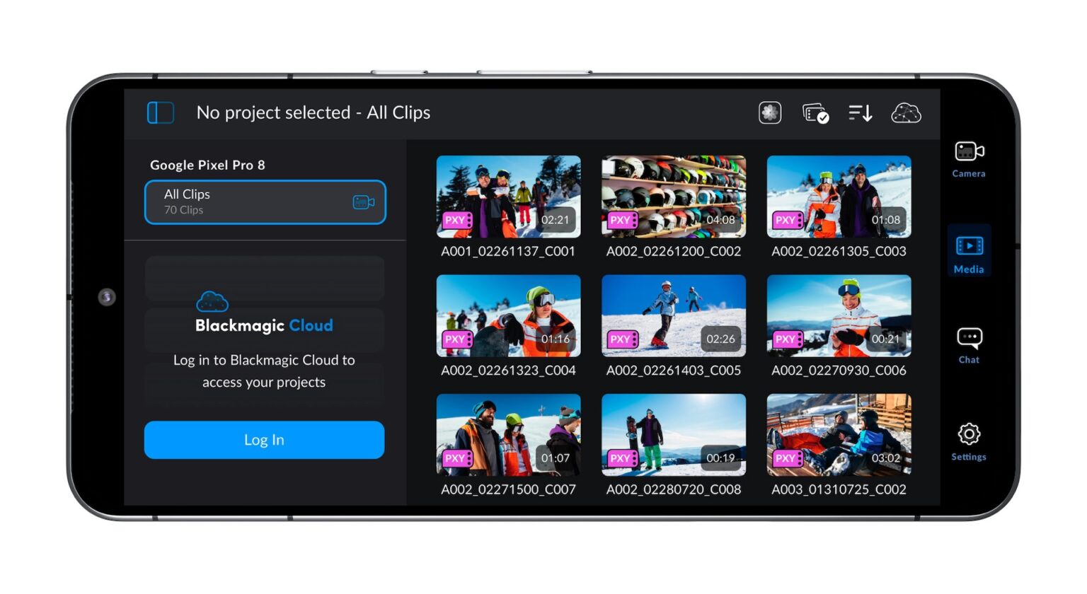 Blackmagic Camera app for Samsung phones can record pro-grade videos - SamMobile