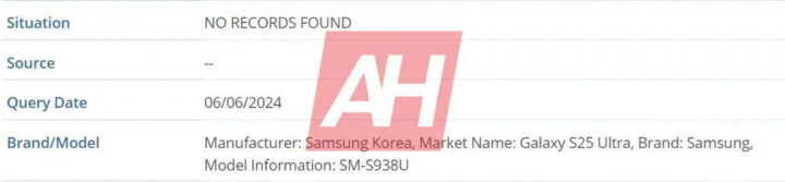 Galaxy S25 Ultra model number reveal offers no surprises - SamMobile