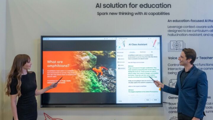 Samsung brings AI to interactive displays for classrooms - SamMobile
