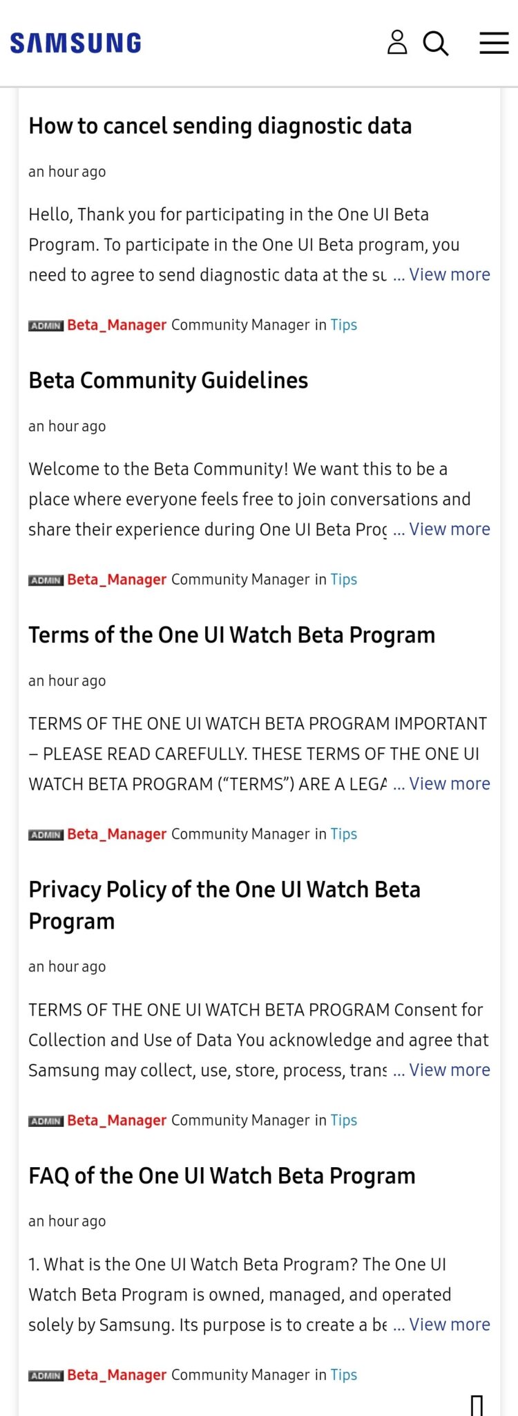 One UI 6 Watch Beta update release for Galaxy Watches imminent in USA - SamMobile