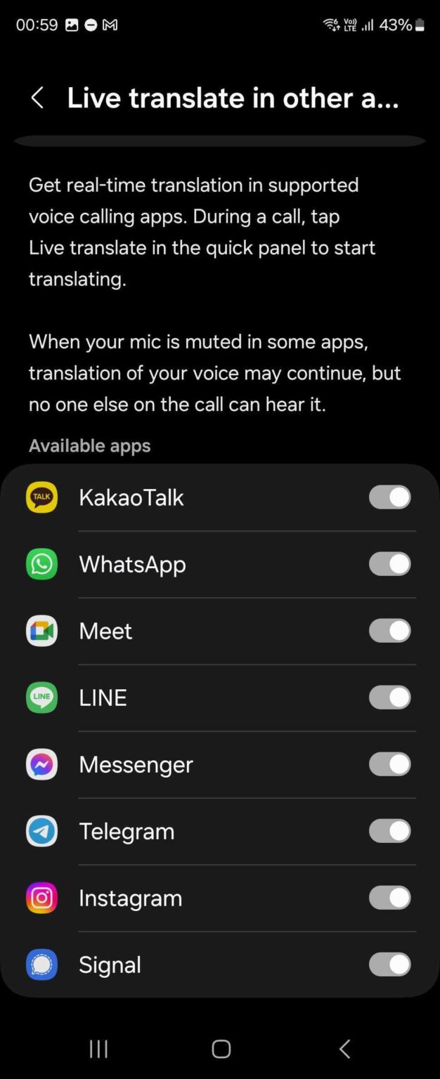 Samsung's Live Translate works on all popular messaging apps - SamMobile