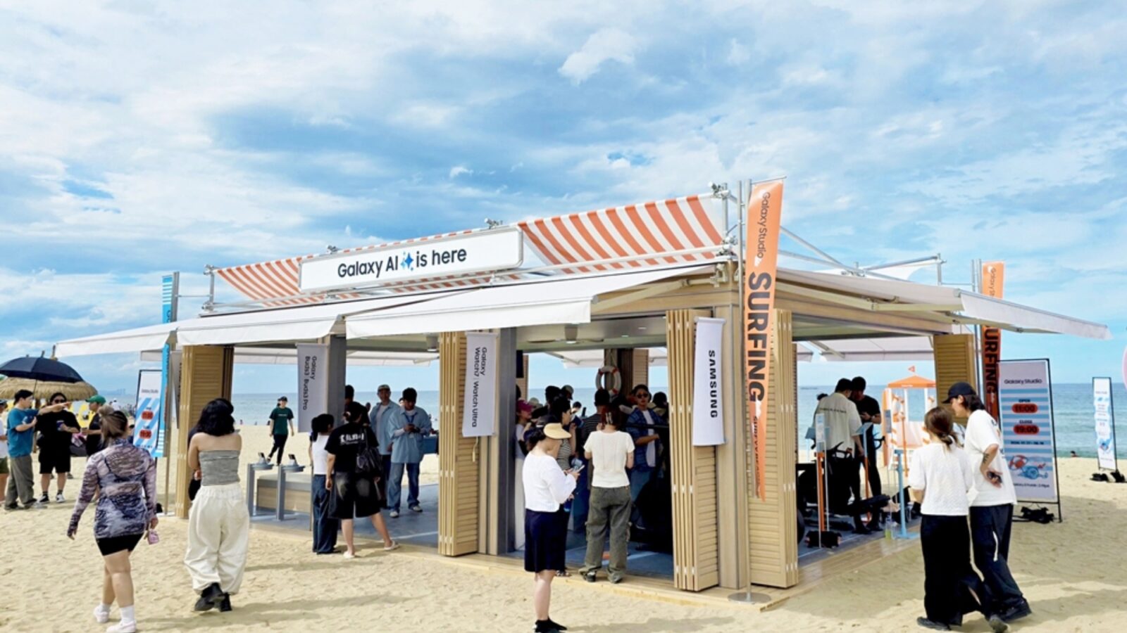 Koreans can experience Galaxy Watch Ultra at Samsung's beach event ...