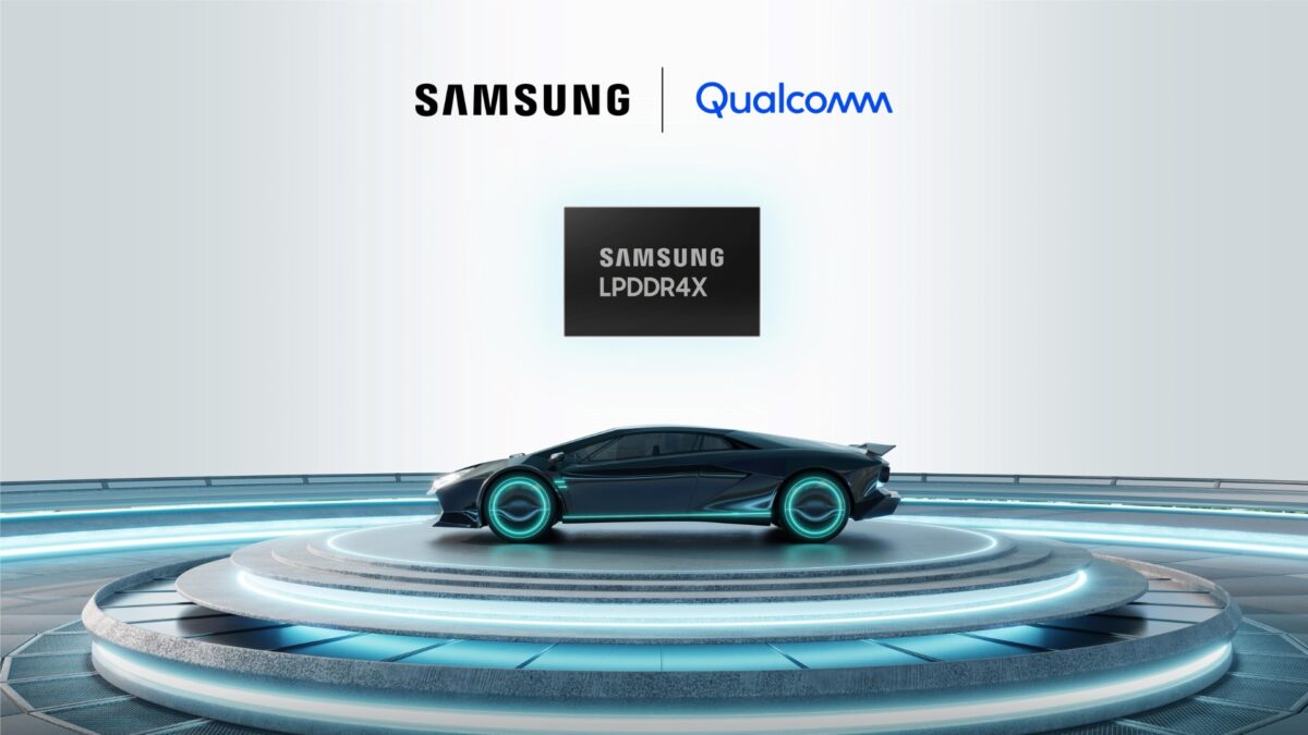 Samsung's LPDDR4X memory can be used with Qualcomm's automobile ...