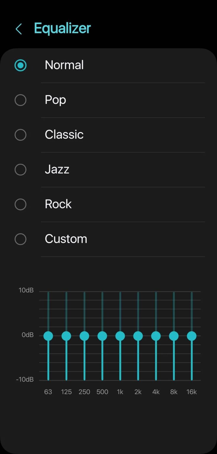 One UI 6.1.1 update brings a subtle change to the equalizer - SamMobile