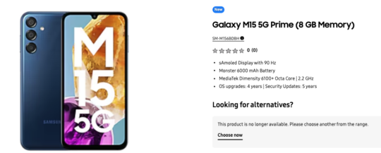 Galaxy M15 brings the name 'Prime' back from the dead - SamMobile