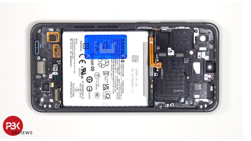 Samsung Galaxy S24 FE teardown video reveals repairable design - SamMobile