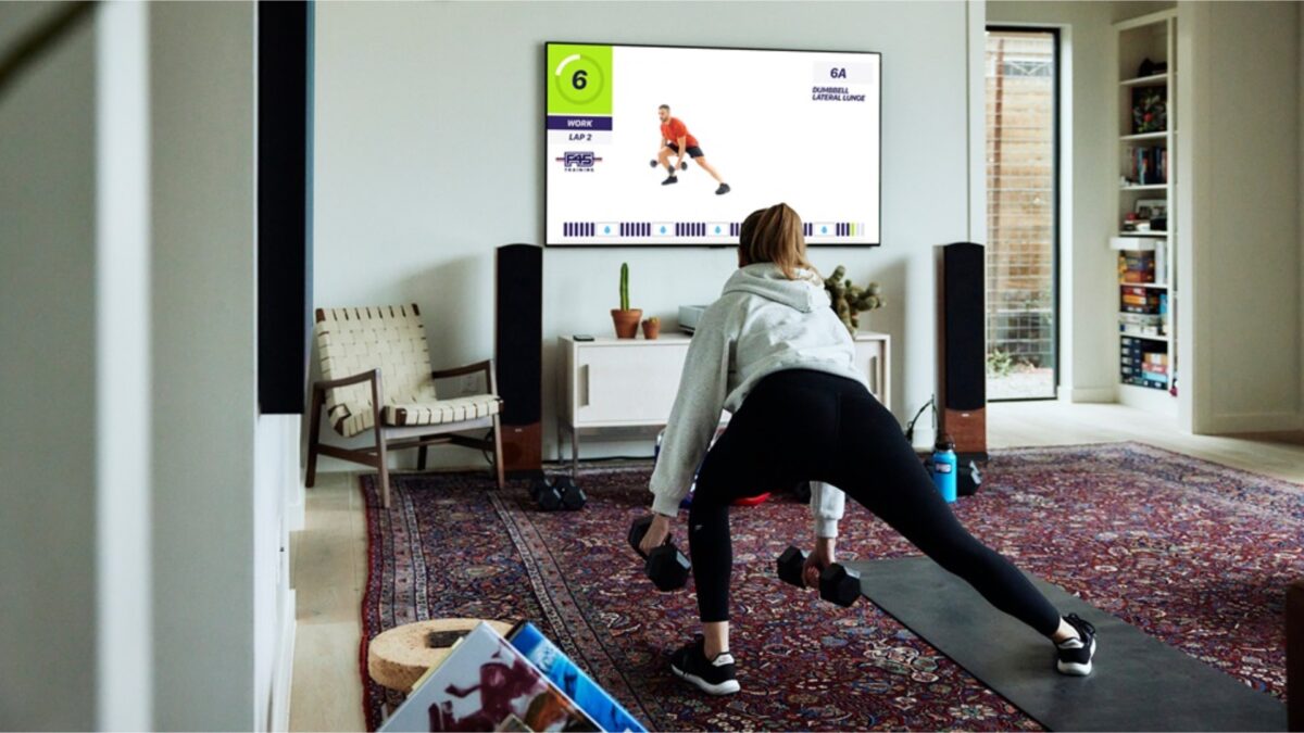 New Samsung TVs get F45 Training app for home workouts - SamMobile