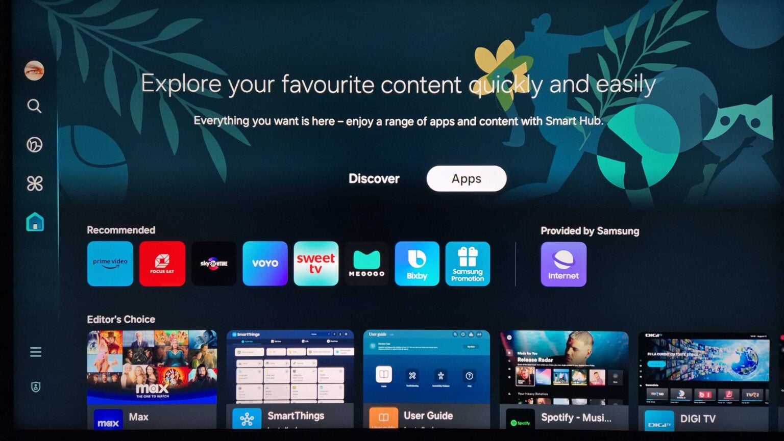 Hidden app store in One UI for Samsung TVs is unlike anything else ...