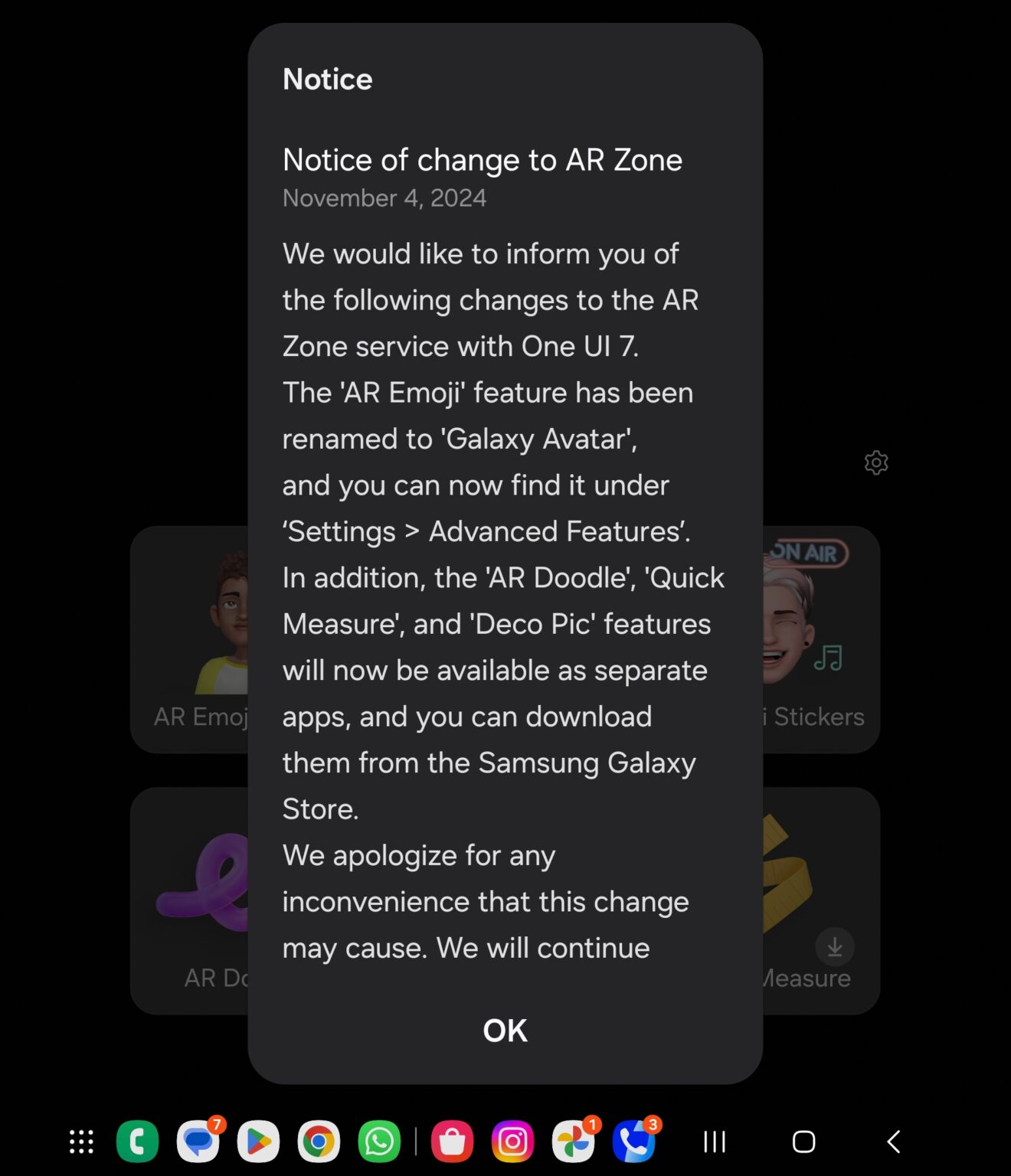 Samsung AR Emoji turning into Galaxy Avatar with One UI 7 - SamMobile
