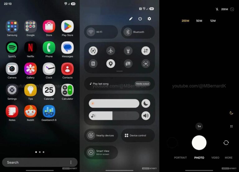 Galaxy S25 Ultra photos and One UI 7.0 screenshots leak - SamMobile