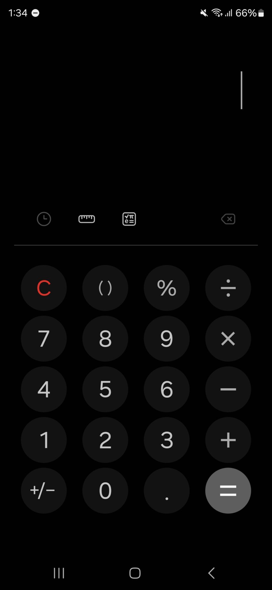 This is how the Calculator looks on One UI 7, feel free to try it out ...