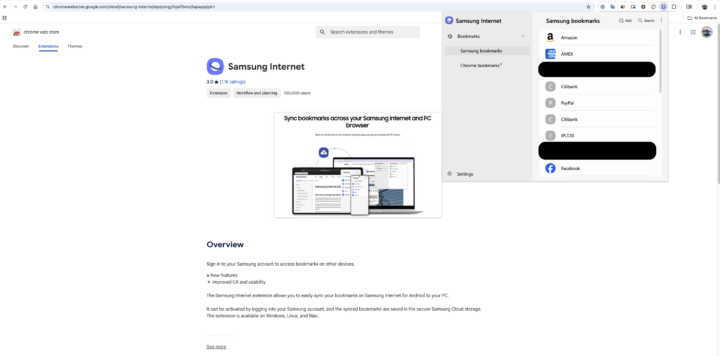 Samsung Internet's Chrome extension has stopped working - SamMobile