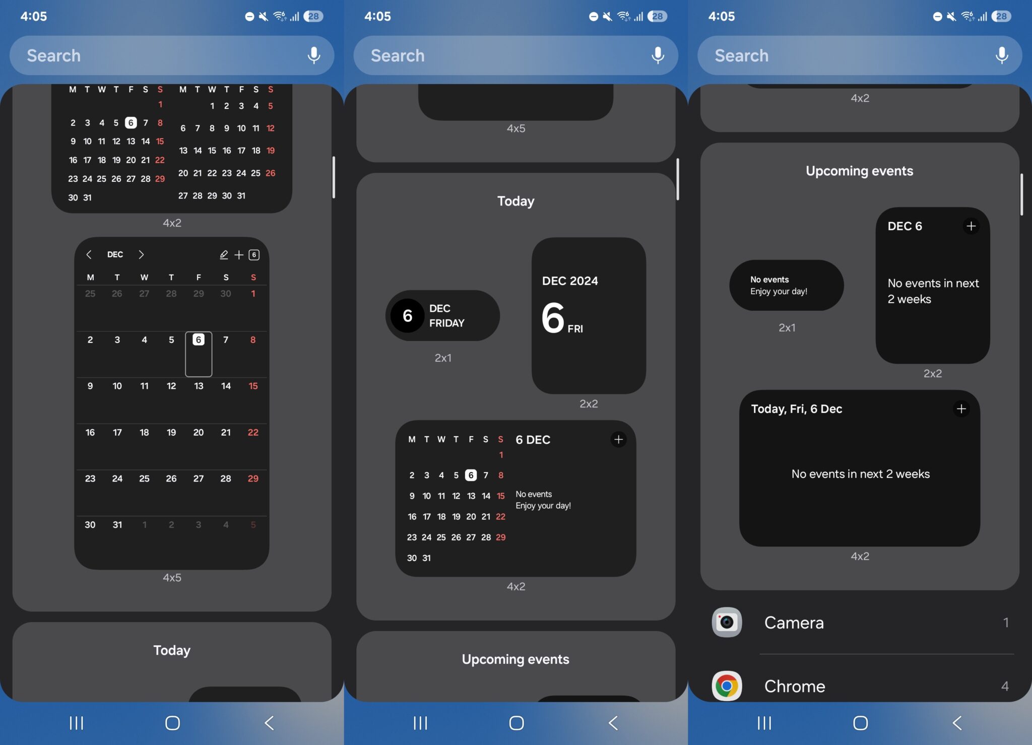 Check out the redesigned stock Samsung widgets from One UI 7.0 - SamMobile